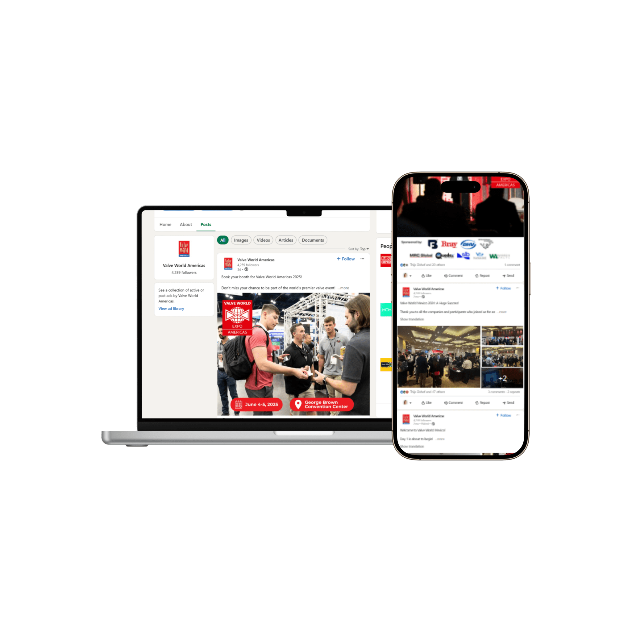 Social Media - Valve World Americas